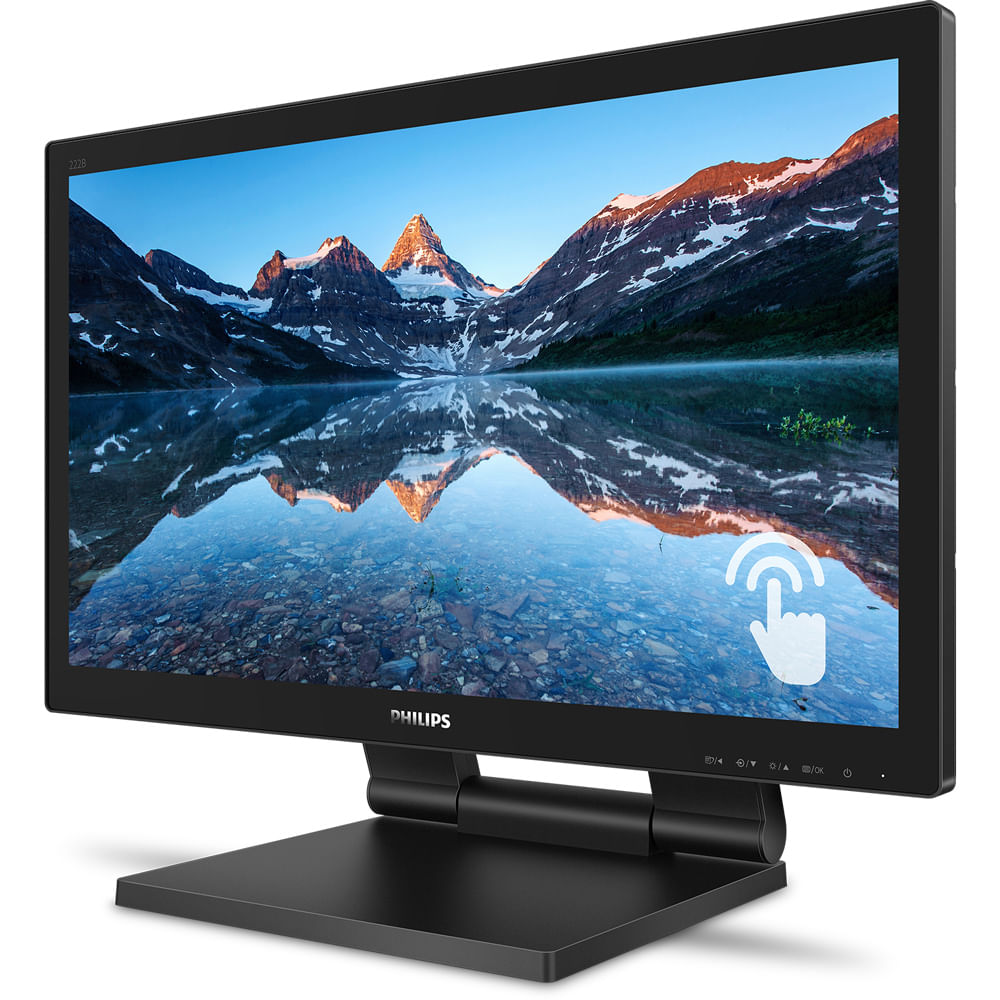 Monitor touchscreen capacitivo IP65 HUB USB 222B9TA - Philips
