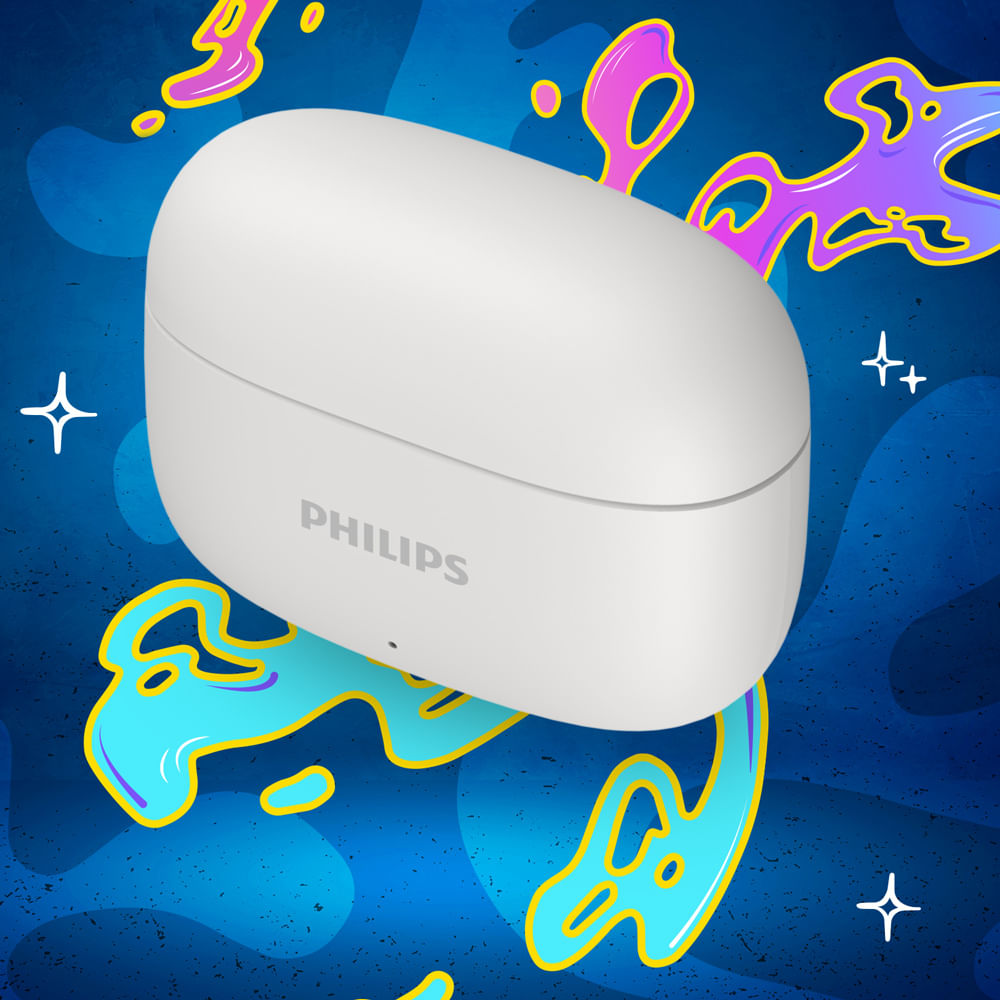 Philips Fone de Ouvido sem Fio TWS TAT1109WT/00 - Philips